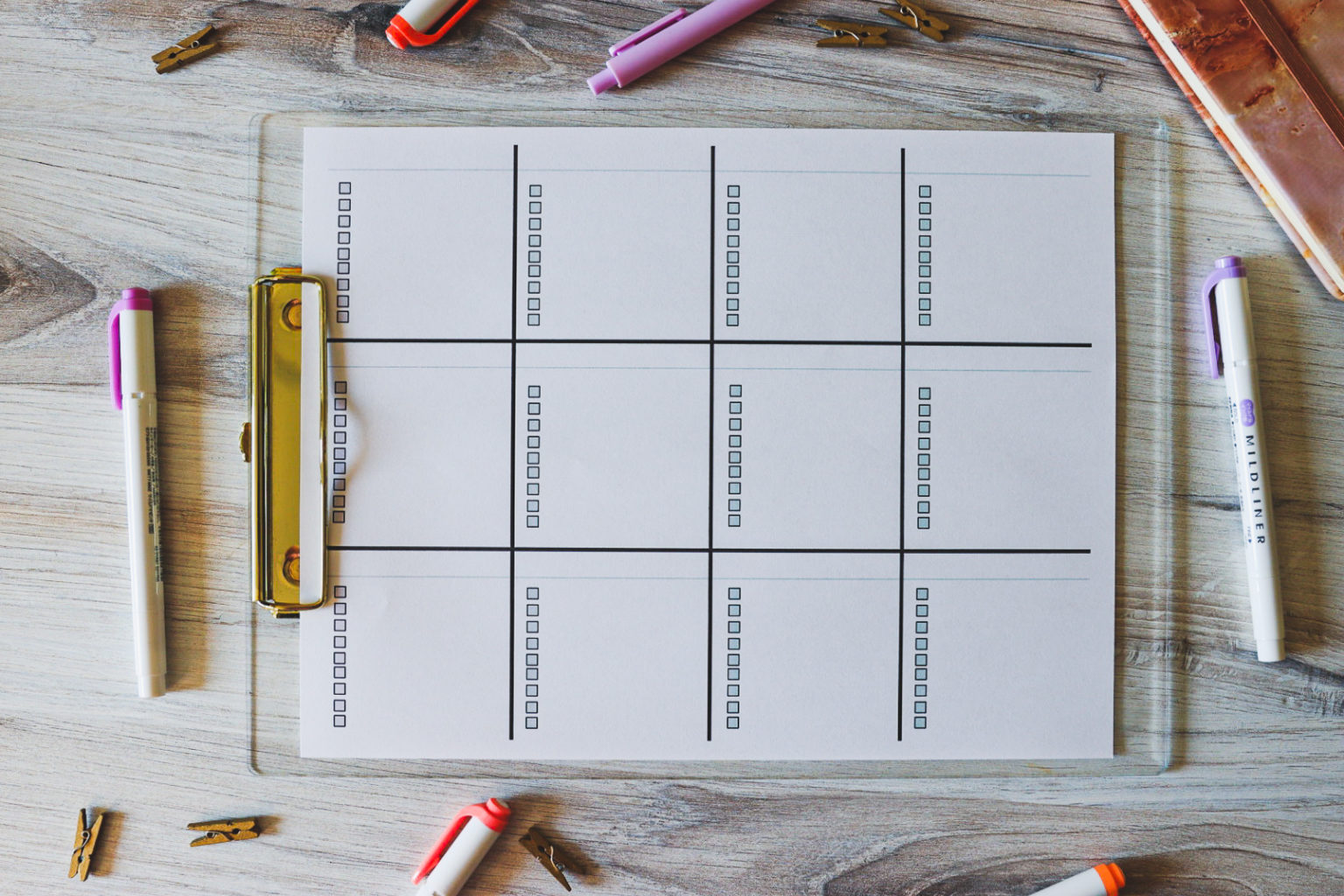 Free Brain Dump Printable to Organize Your Thoughts - The Holiday Mama