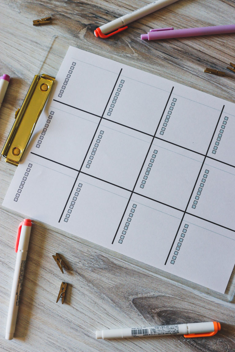 Free Brain Dump Printable to Organize Your Thoughts - The Holiday Mama