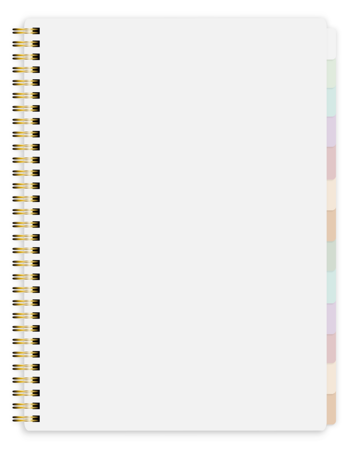 Free Digital Notebook (Dot Grid Paper, Index, and Hyperlinked Tabs ...