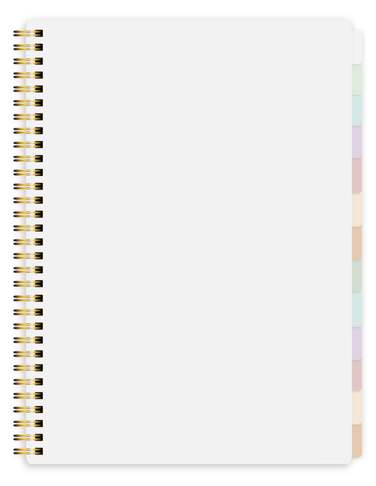 Free Digital Notebook (Grid Paper, Index, and Hyperlinked Tabs!) - The ...