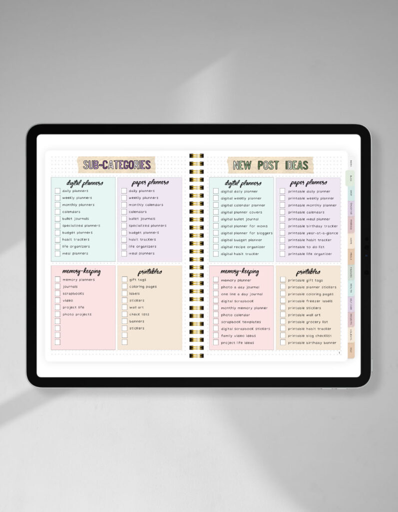 Free Digital Bullet Journal for Getting Creative and Staying Inspired ...