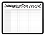 Free Immunization Record Printable - Track Your Child’s Vaccines - The ...
