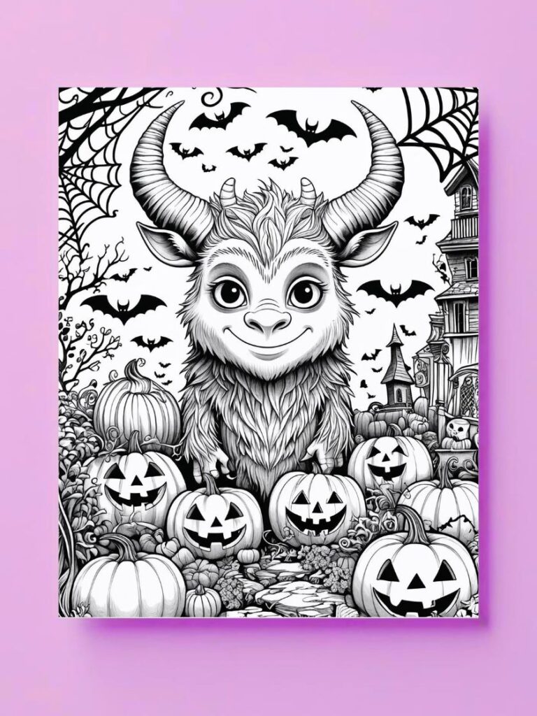 Free Halloween Coloring Printables - The Holiday Mama