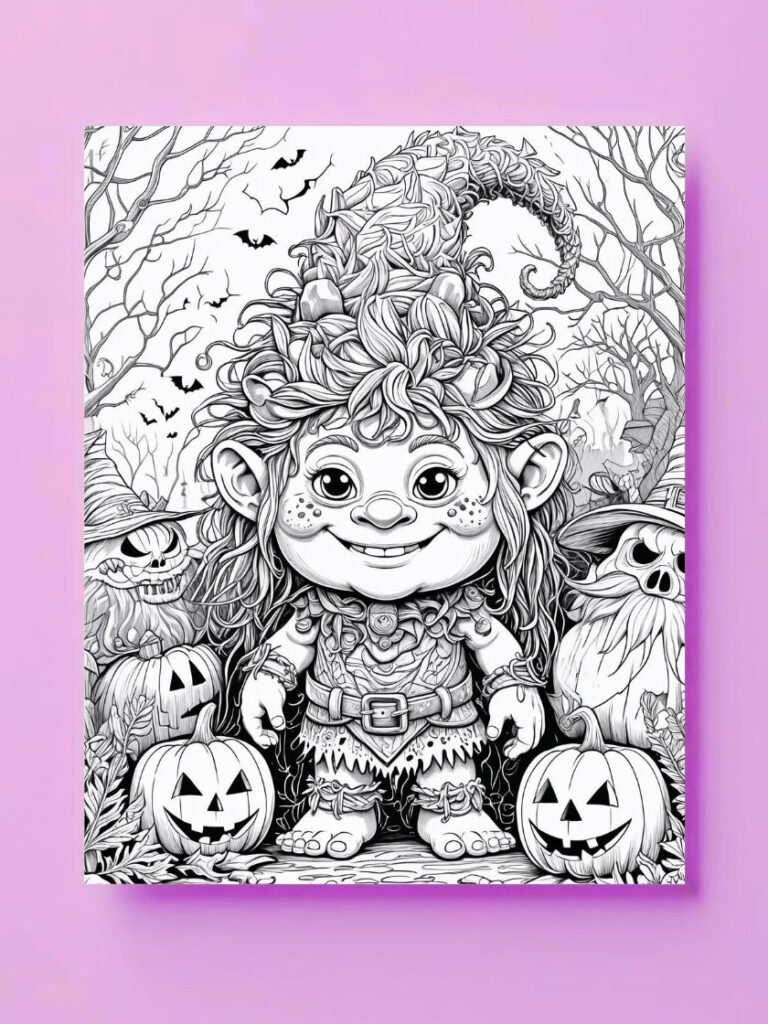 Free Halloween Coloring Printables - The Holiday Mama